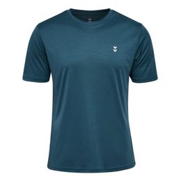 Hummel T-Shirt "Pulse Training T-Shirt S/S" in Blau | Gr.: S