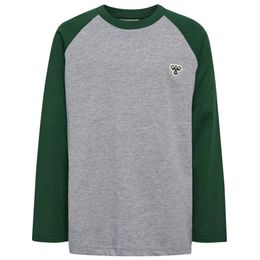 Hummel Kinder Longsleeve "Raglan Loose T-Shirt Longsleeve Bee" in Grün | Gr.: 122/128