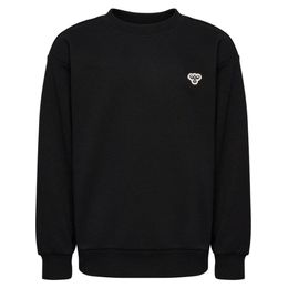 Hummel Kinder Sweatshirt "Loose Crewneck Bee" in Schwarz | Gr.: 0-3 MONATE
