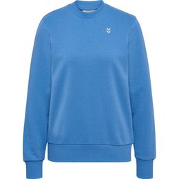 Hummel Pullover "Pulse W Sweat Crewneck" in Blau | Gr.: S