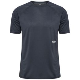 Hummel T-Shirt "Pulse Workout T-Shirt S/S" in Grau | Gr.: XL