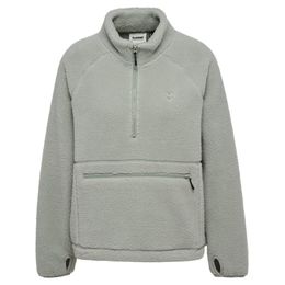 Hummel Jacke "Pulse Fleece W Pullover" in Grau | Gr.: XS