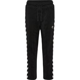 Hummel Kinder Sweat Pants "Archive Regular Poly Pants" in Schwarz | Gr.: 134