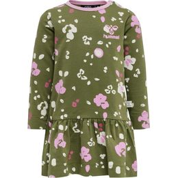 Hummel Kinder-Maxikleid "Alisa Dress Longsleeve" in Grün | Gr.: 80
