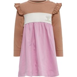 Hummel Kinder-Maxikleid "Jamila Dress Longsleeve" in Lila | Gr.: 68
