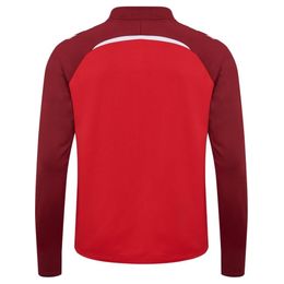 Hummel Trainingsjacke "Lead 2.0 Half Zip" in Rot | Gr.: XXL
