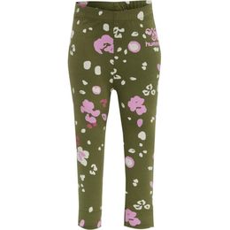 Hummel Kinder Leggings "Alisa Tights" in Grün | Gr.: 68