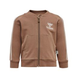 Hummel Kinder Trainingsjacke "Casey Zip Jacket" in Braun | Gr.: 56