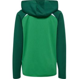 Hummel Kinder Hoodie "Lead 2.0 Zip Hoodie" in Gr&uuml;n | Gr.: 164