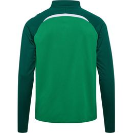 Hummel Trainingsjacke "Lead 2.0 Half Zip" in Grün | Gr.: L