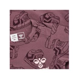 Hummel Outdoor Overall "Sneaker Body Longsleeve" in Rosa | Gr.: 80