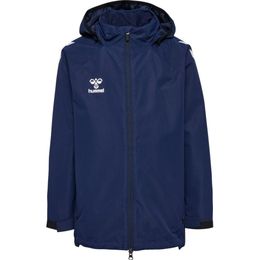 Hummel Kinder Trainingsjacke "Lead 2.0 All-Weather Jacket" in Blau | Gr.: 164