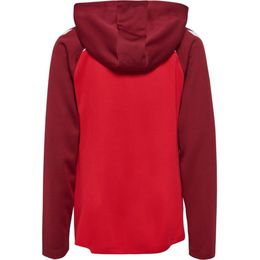 Hummel Kinder Hoodie "Lead 2.0 Zip Hoodie" in Rot | Gr.: 152