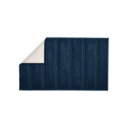 Kleine Wolke Badteppich Monrovia in navy | Gr.: 60 x 60 cm