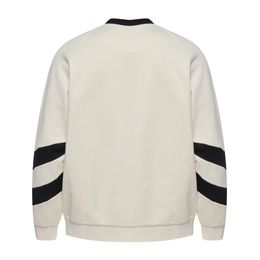 Hummel Pullover "Oversized Crew Sportswear Swarm" in Weiß | Gr.: XXL