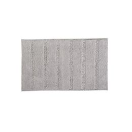 Kleine Wolke Badteppich Monrovia in platin | Gr.: 60 x 60 cm