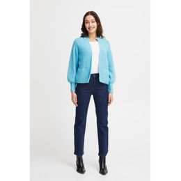 Fransa Strickjacke FRBEVERLY Regular fit in Ethereal Blue Melange | Gr.: L