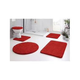 Kleine Wolke Badteppich Relax in rubin | Gr.: 50 x 80 cm