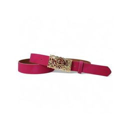 Fronhofer Lederg&uuml;rtel in Pink | Gr.: 90 cm