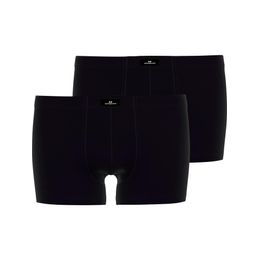Götzburg Götzburg Baumwolle, Single-Jersey Pants 2er-Pack in schwarz | Gr.: 8
