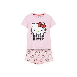 Hello Kitty Schlafanzug Kinder Pyjama T-Shirt & Short 4 Jahre | Gr.: onesize