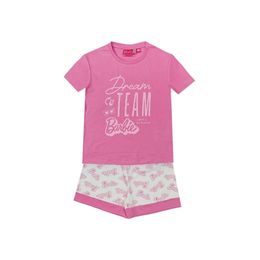 Barbie Schlafanzug Kinder Pyjama T-Shirt & Short 10 Jahre | Gr.: onesize