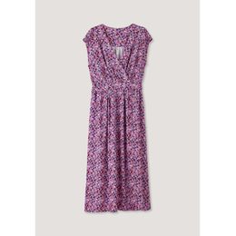 hessnatur Midi Kleid in purpurlila | Gr.: 42