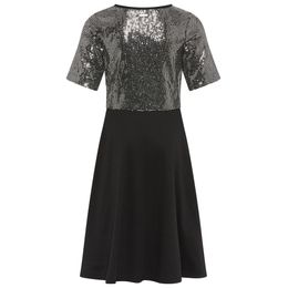 Bruno Banani Jerseykleid in silberfarben | Gr.: 176/182