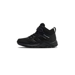 Hummel Klettverschluss Stiefel Root Tex Drau&szlig;en Kinder in BLACK/BLACK | Gr.: 32