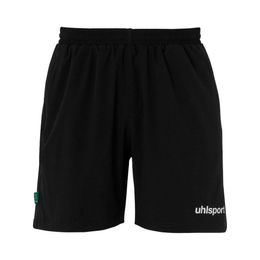 Uhlsport Sportshorts "Essential Evo Woven Shorts" in Schwarz | Gr.: 152