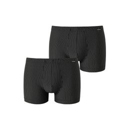 Schiesser Trunk Pure Micro in Schwarz | Gr.: S