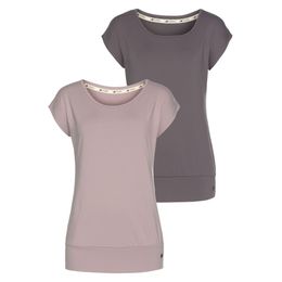 OCEAN SPORTSWEAR Yoga & Relax Shirt in Rose/Mauve | Gr.: 42