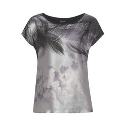 Laura Scott Shirtbluse in beige-schwarz-bedruckt | Gr.: 36