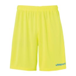 Uhlsport Sportshorts "Center Basic Shorts Ohne Innenslip" in Gelb | Gr.: 116