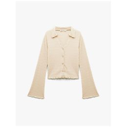 KOTON TSHIRT LS in Beige | Gr.: S