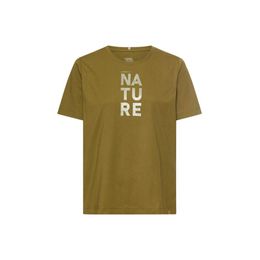 Camel Active T-Shirt aus reiner Baumwolle in Dunkelgrün | Gr.: 4XL