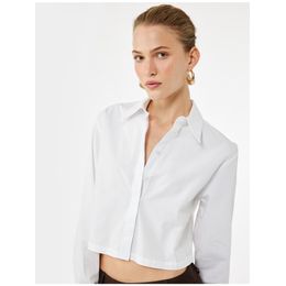 KOTON SHIRTS LS in Weiß | Gr.: 42