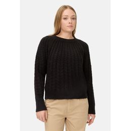Camel Active Strickpullover mit Rundhalskragen in Kaviar | Gr.: XL