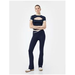KOTON LEGGINGS in Marineblau | Gr.: S