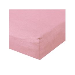 BettwarenShop Spannbettlaken Ultra-Stretch in altrose | Gr.: 140x200 cm - 160x220 cm