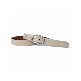Fronhofer Lederg&uuml;rtel in Creme | Gr.: 125 cm