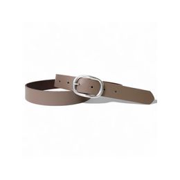 Fronhofer Lederg&uuml;rtel in Taupe | Gr.: 85 cm