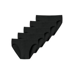 Schiesser Slip Cotton Serie in Schwarz | Gr.: M