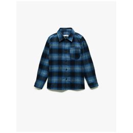 KOTON SHIRTS LS in Marineblau Karomuster | Gr.: 11-12 Jahre