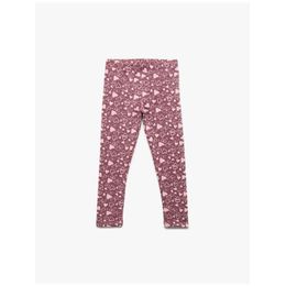 KOTON LEGGINGS in Rosa Gemustert | Gr.: 5-6 Jahre