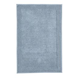 Kleine Wolke Badteppich Net in stahlblau | Gr.: 60 x 90 cm