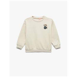 KOTON SWEATSHIRTS in Beige | Gr.: 4-6 Jahre