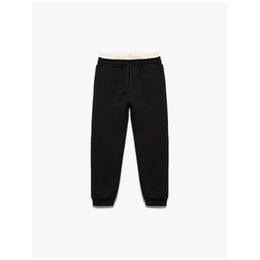 KOTON SWEAT BOTTOMS in Schwarz | Gr.: 6-8 Jahre