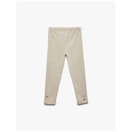 KOTON LEGGINGS in Beige | Gr.: 3-4 Jahre