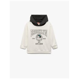 KOTON SWEATSHIRTS in Ekru | Gr.: 3-4 Jahre